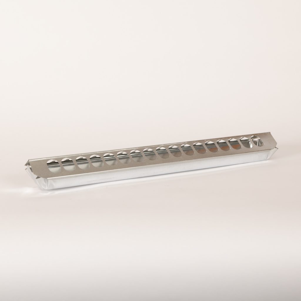 24in Slide Top Galvanized Feeder - Pullets Plus
