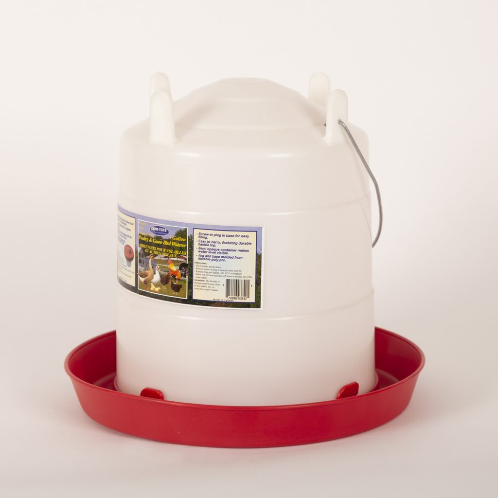 3 Gallon Bottom Fill Waterer - Pullets Plus